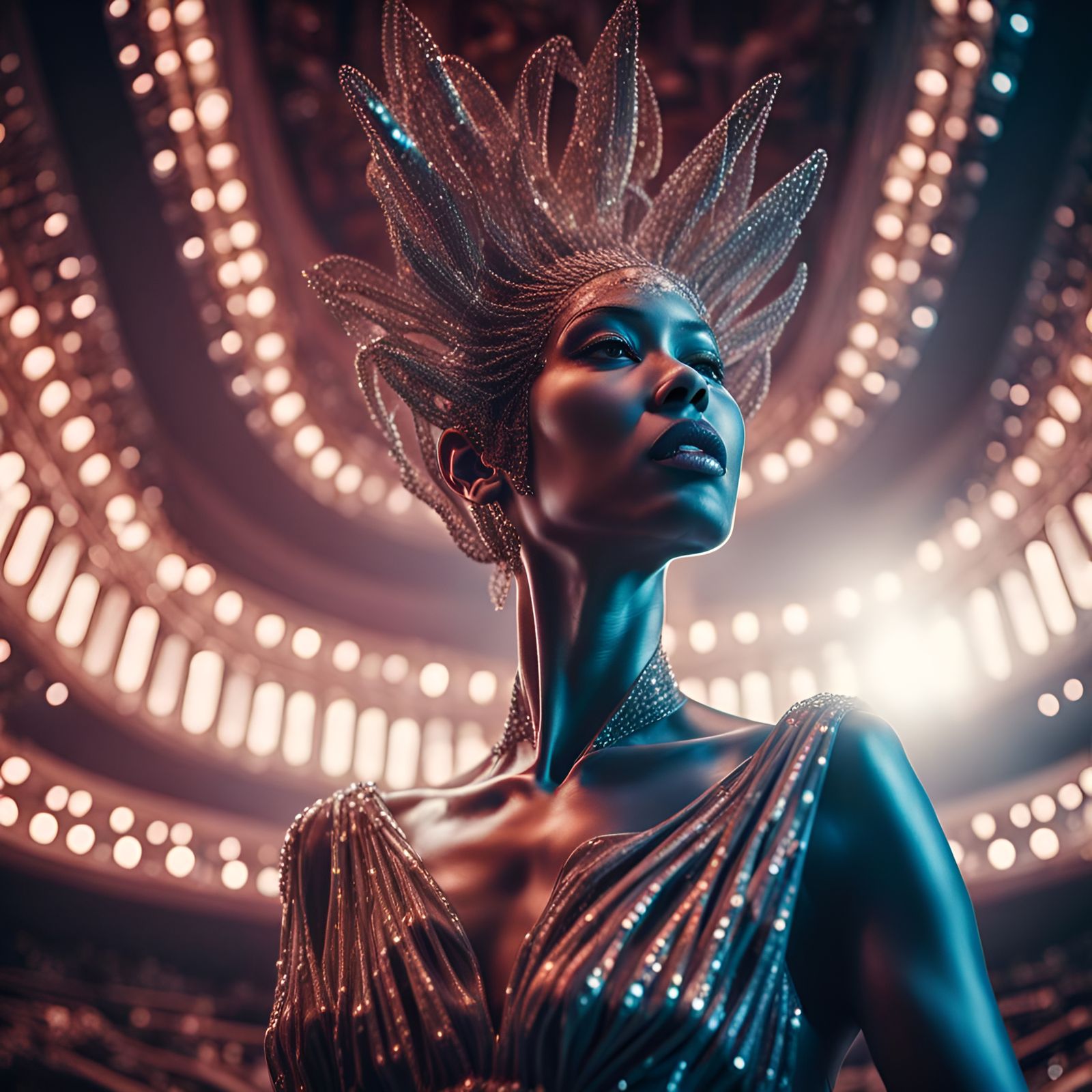 Ópera alien - AI Generated Artwork - NightCafe Creator