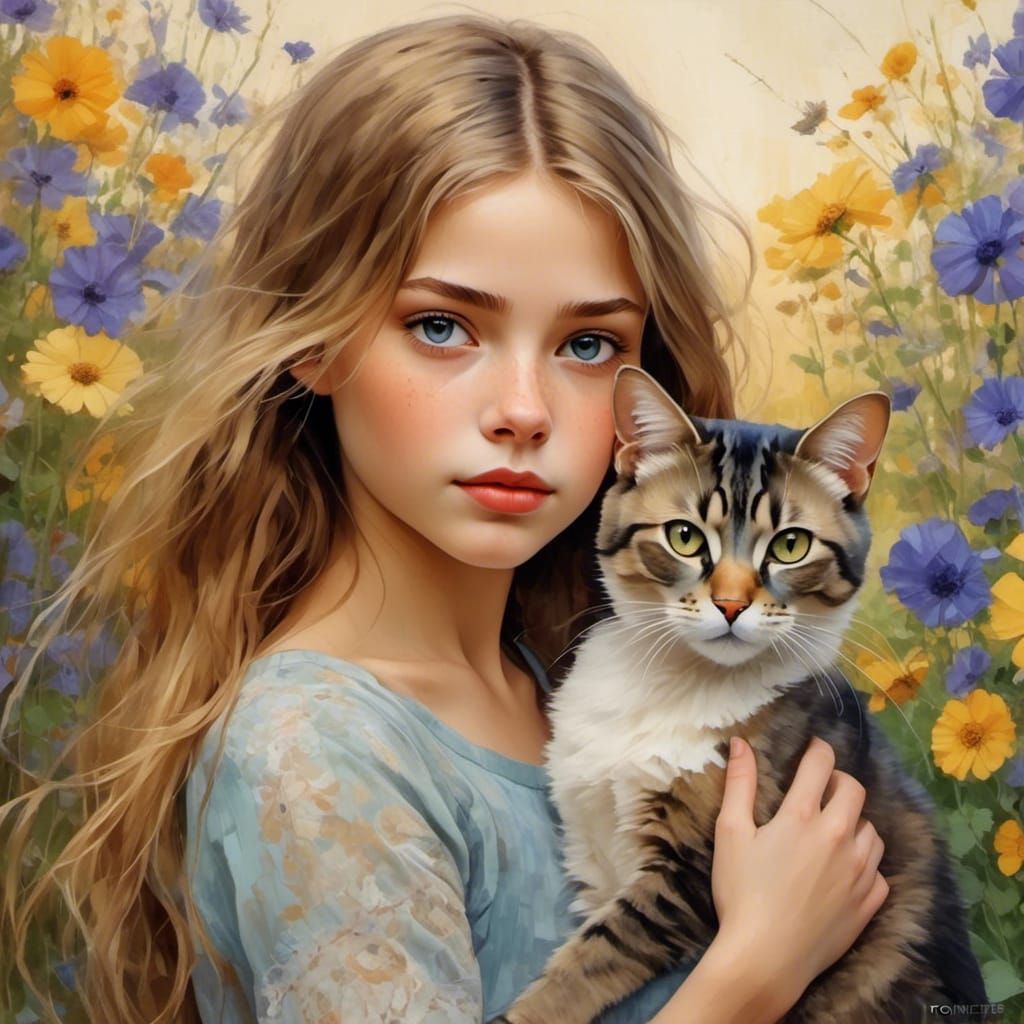 Prissy VII - AI Generated Artwork - NightCafe Creator