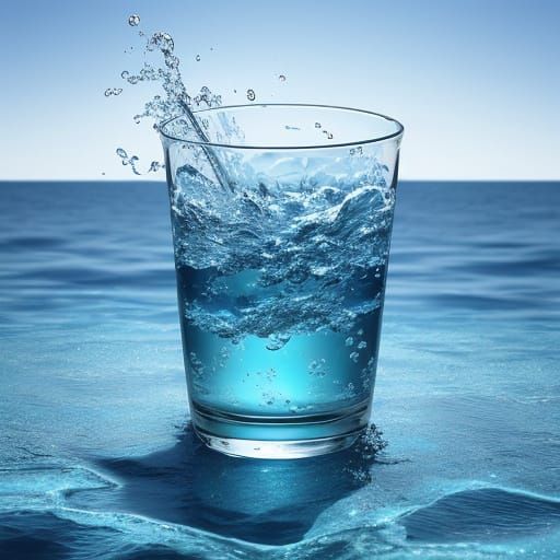 Hyper Realistic Water Objects in Stunning Resoluti... - AI Art