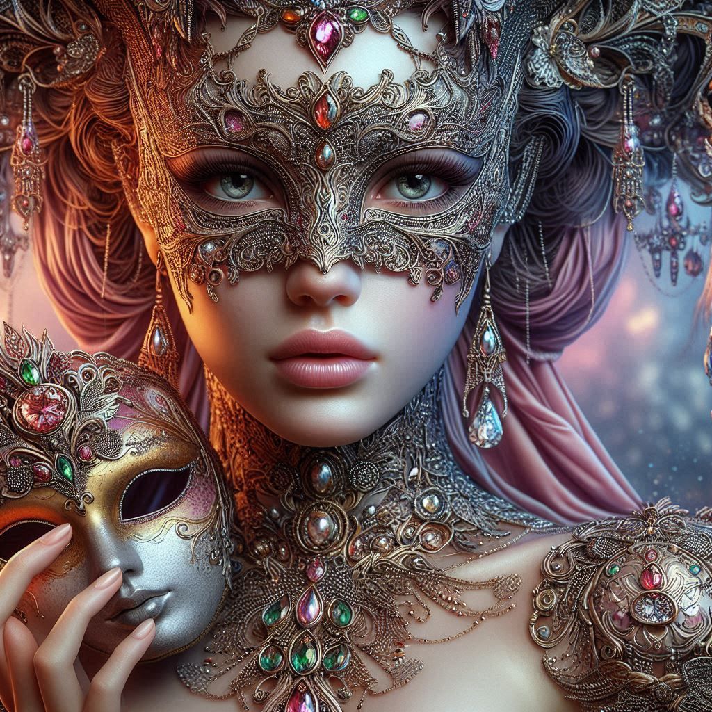 Wearing a mask - AI Generated Artwork - NightCafe Creator