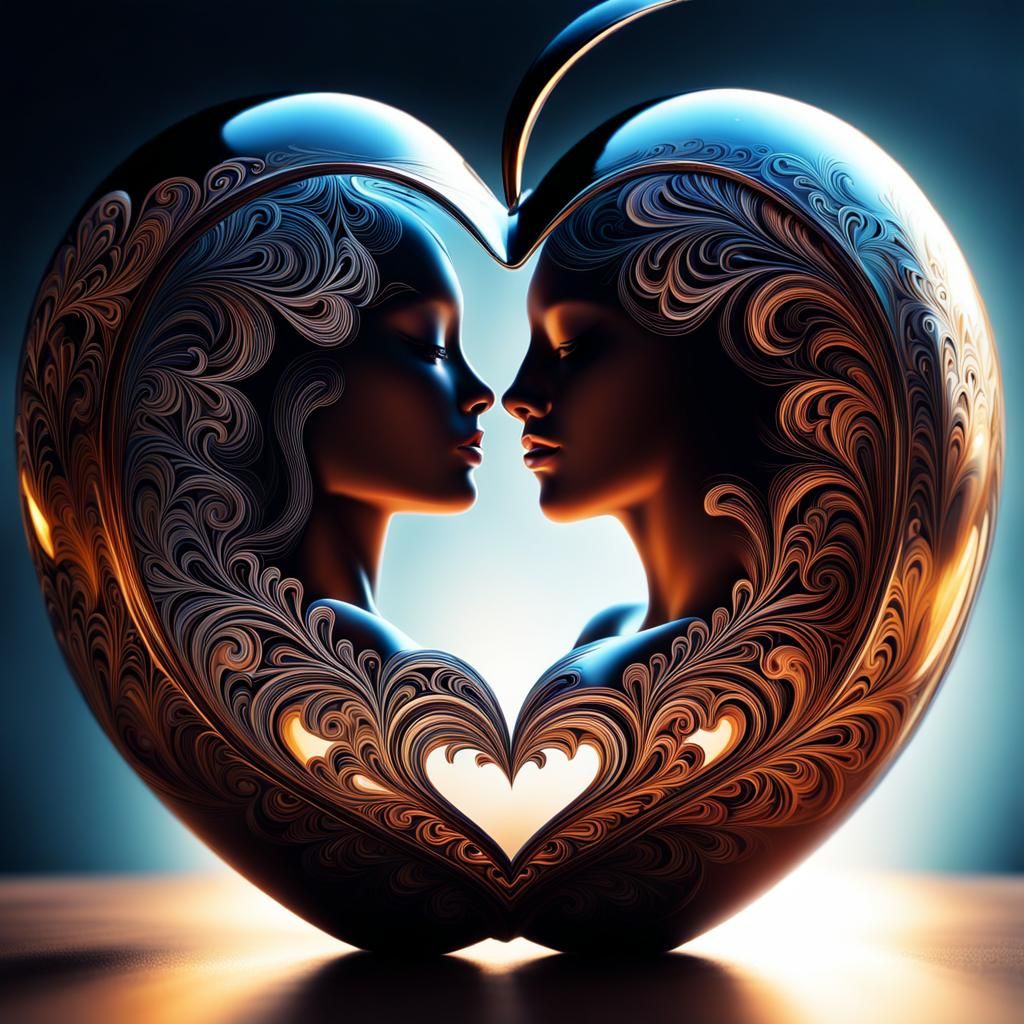 LOVE - AI Generated Artwork - NightCafe Creator