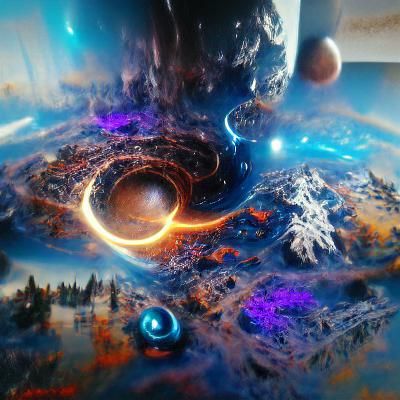 Omniversal Exlposion - AI Generated Artwork - NightCafe Creator