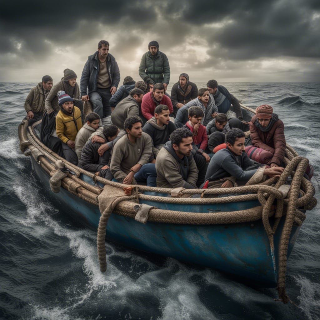 A poignant snapshot of Syrian refugees braving the Mediterranean's ...