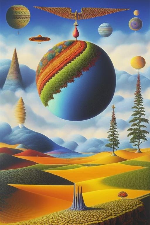 Codex Seraphinianus By Justdutchkris 392 Ai Generated Artwork