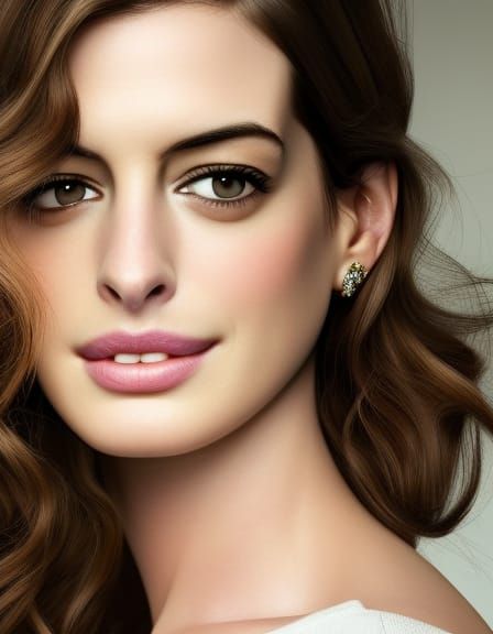 Anne Hathaway Ai Generated Artwork Nightcafe Creator