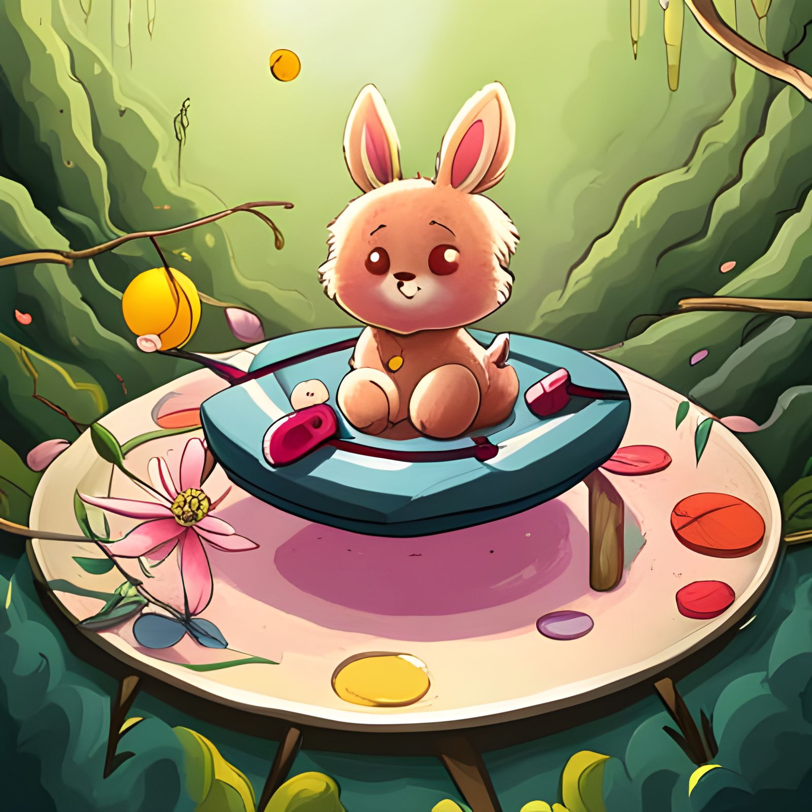Lil Rabbit - AI Generated Artwork - NightCafe Creator