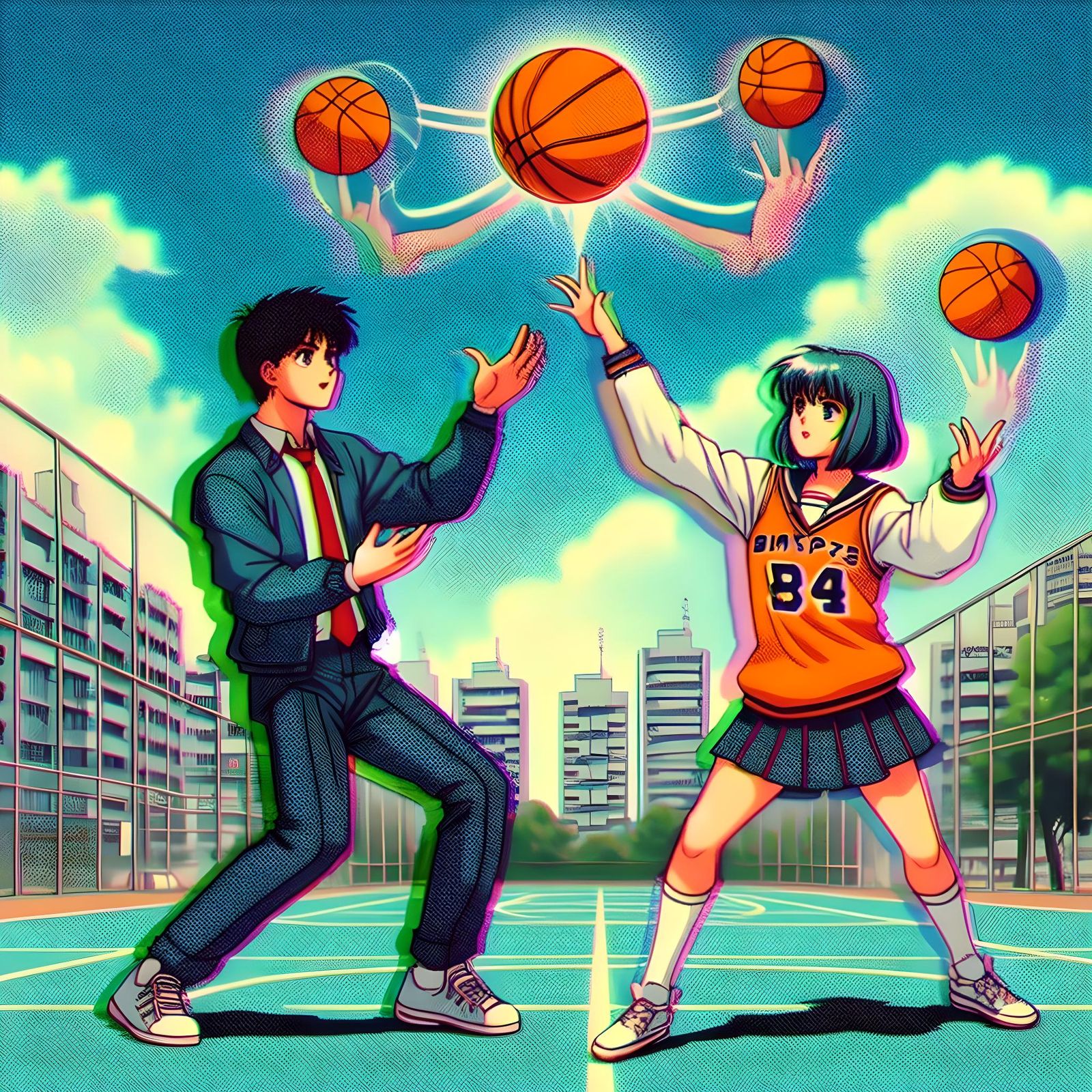 magic B-ball - AI Generated Artwork - NightCafe Creator