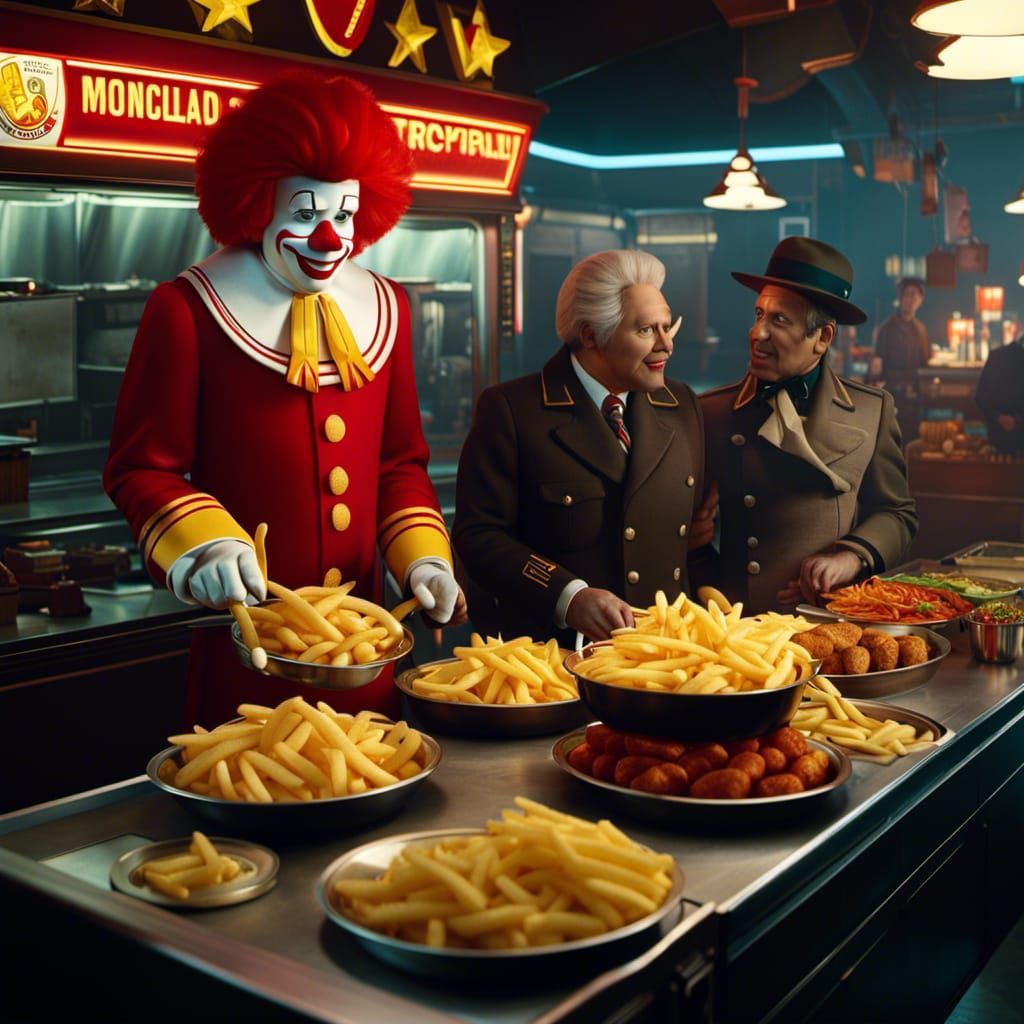 Cursed McDonalds - AI Generated Artwork - NightCafe Creator