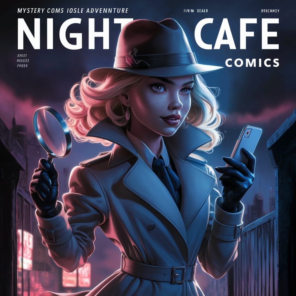 Night cafe comics 2 - AI Generated Artwork - NightCafe Creator