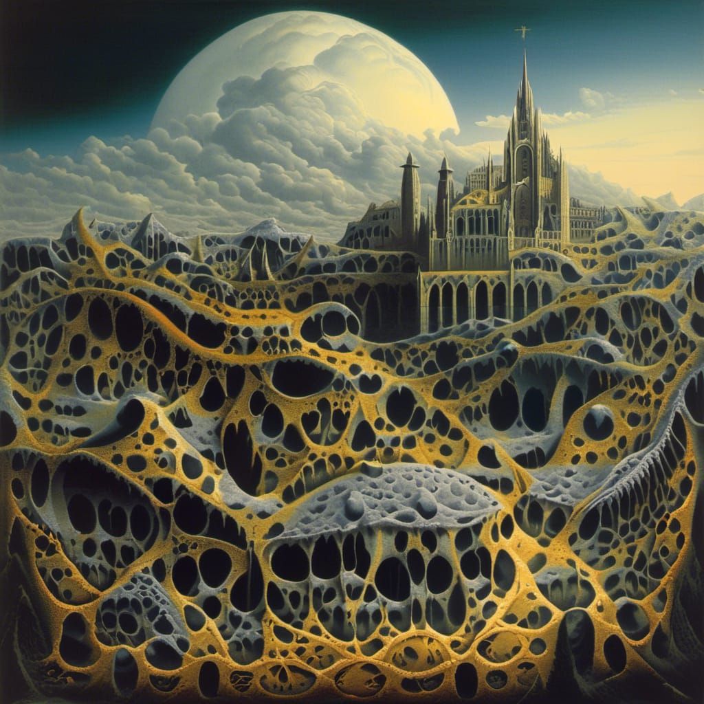 Catacombs - AI Generated Artwork - NightCafe Creator