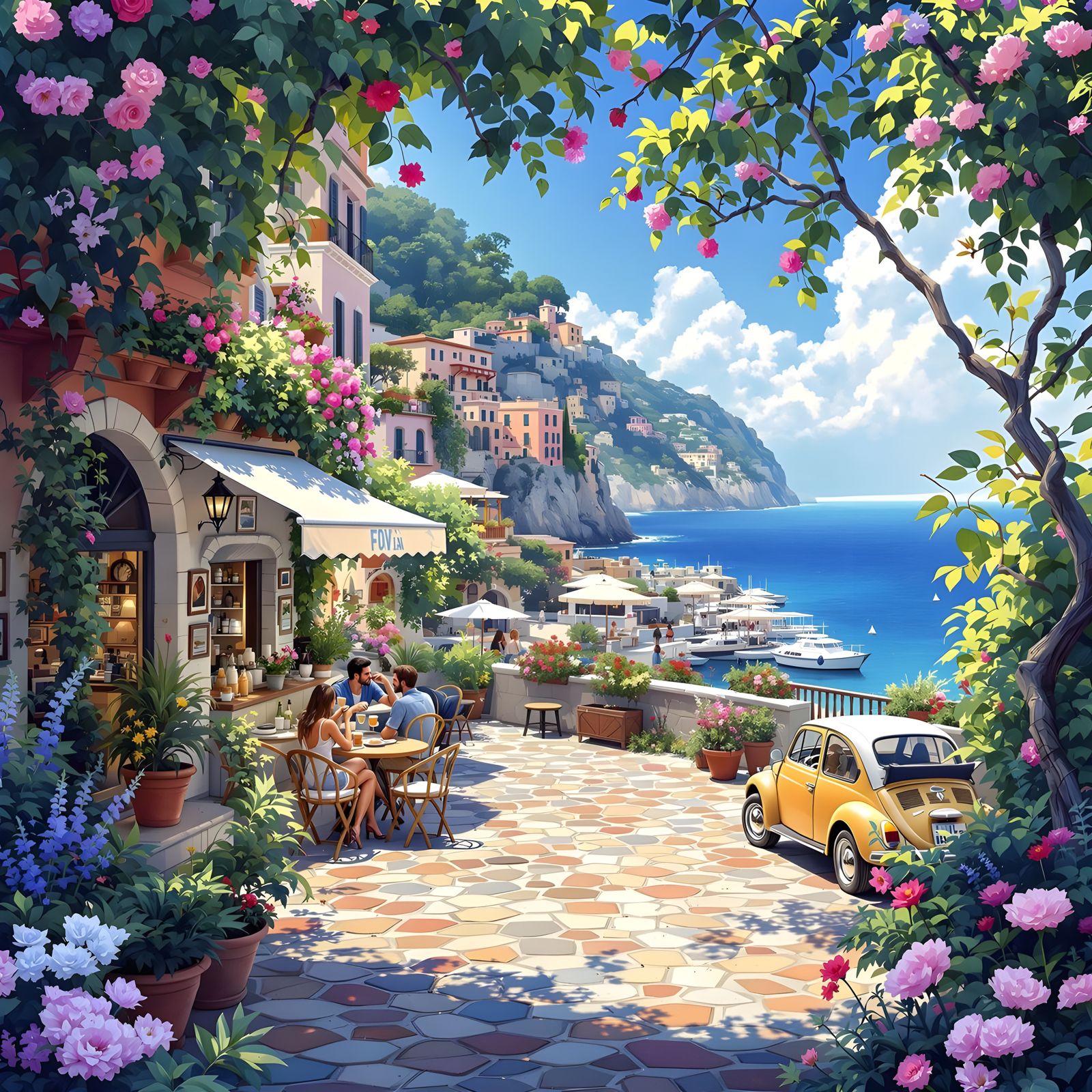 Italian Spirit- Daily challenge #872 - NightCafe