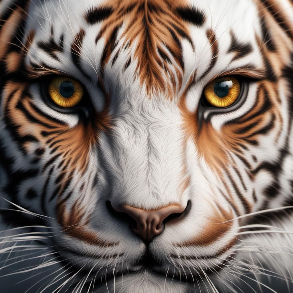 Eyes of the tiger - AI Generated Artwork - NightCafe Creator