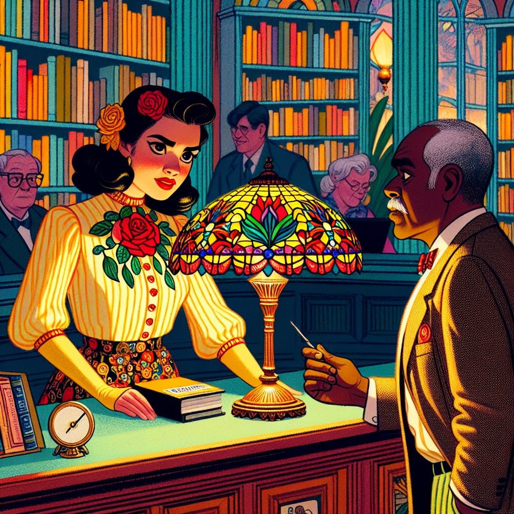 The librarian - AI Generated Artwork - NightCafe Creator