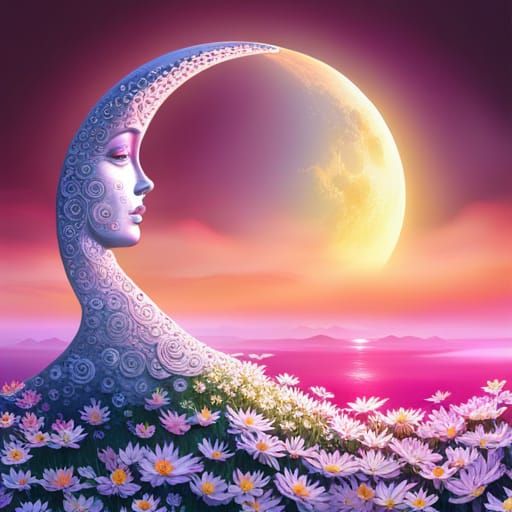 Moons - AI Generated Artwork - NightCafe Creator