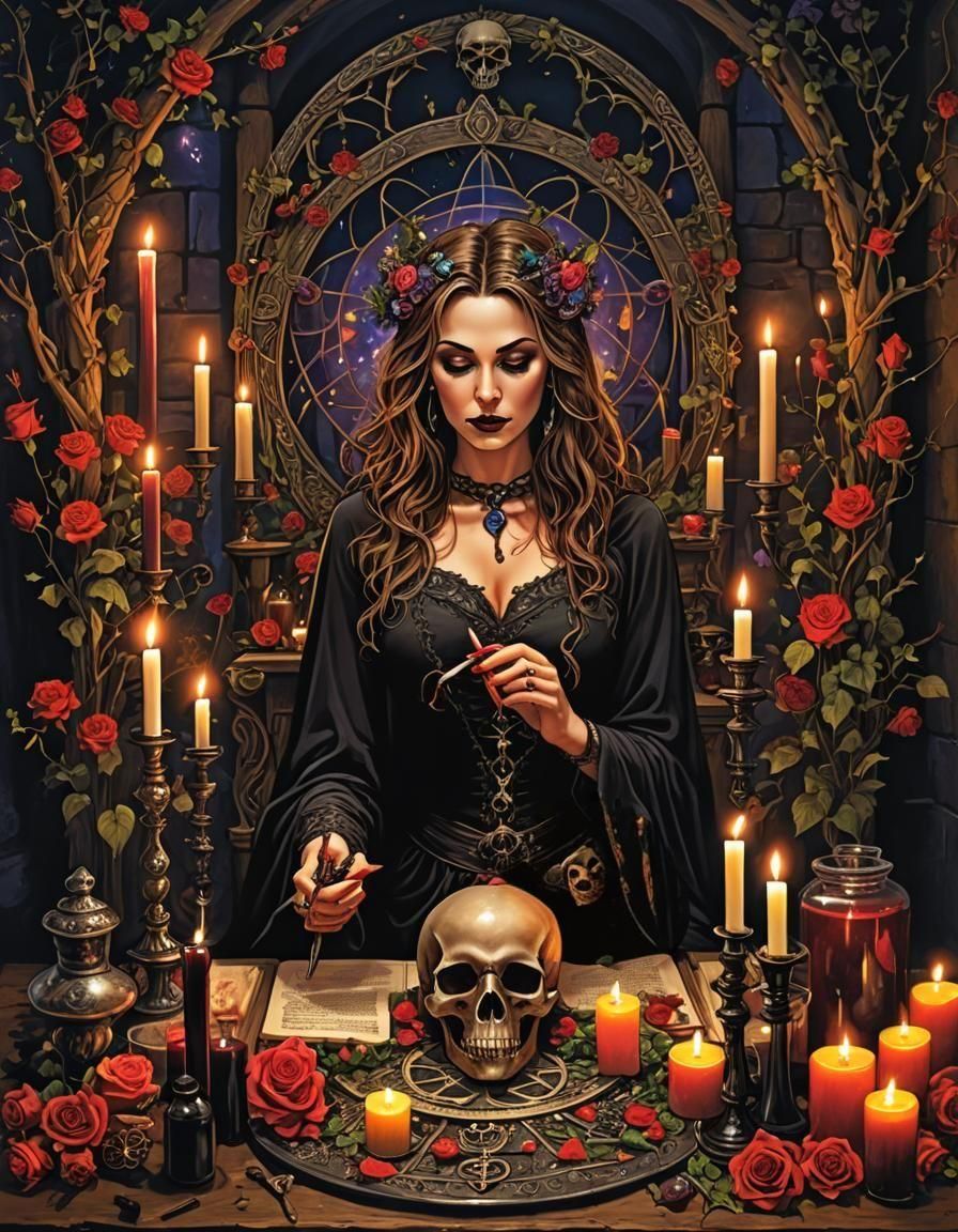 Dark Magic - AI Generated Artwork - NightCafe Creator