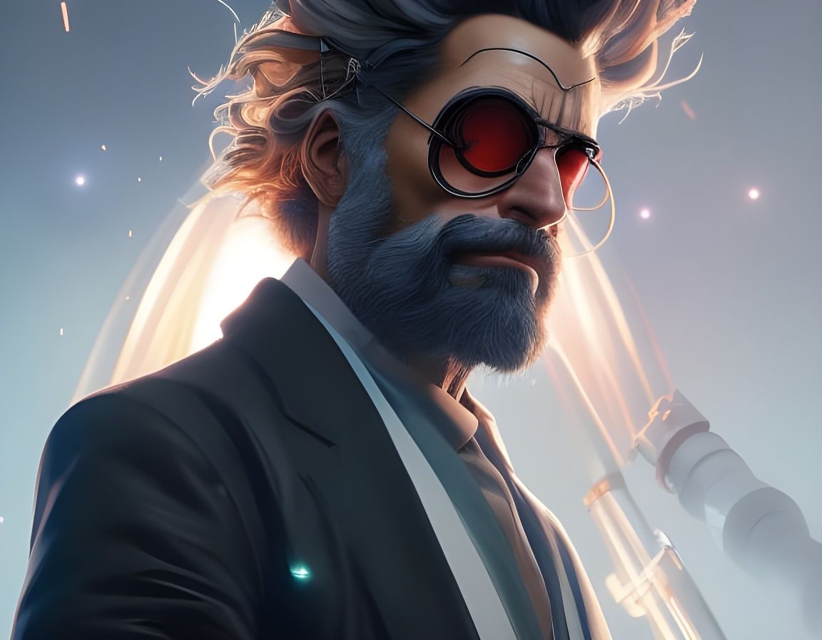 Mad Scientist - AI Generated Artwork - NightCafe Creator
