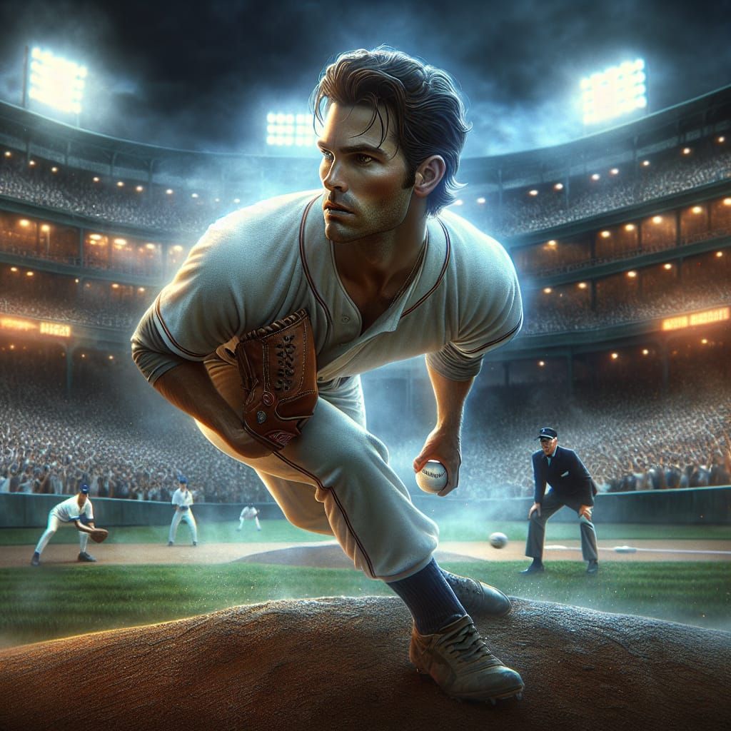 A handsome professional baseball pitcher resembling Ryan Paevey is ...