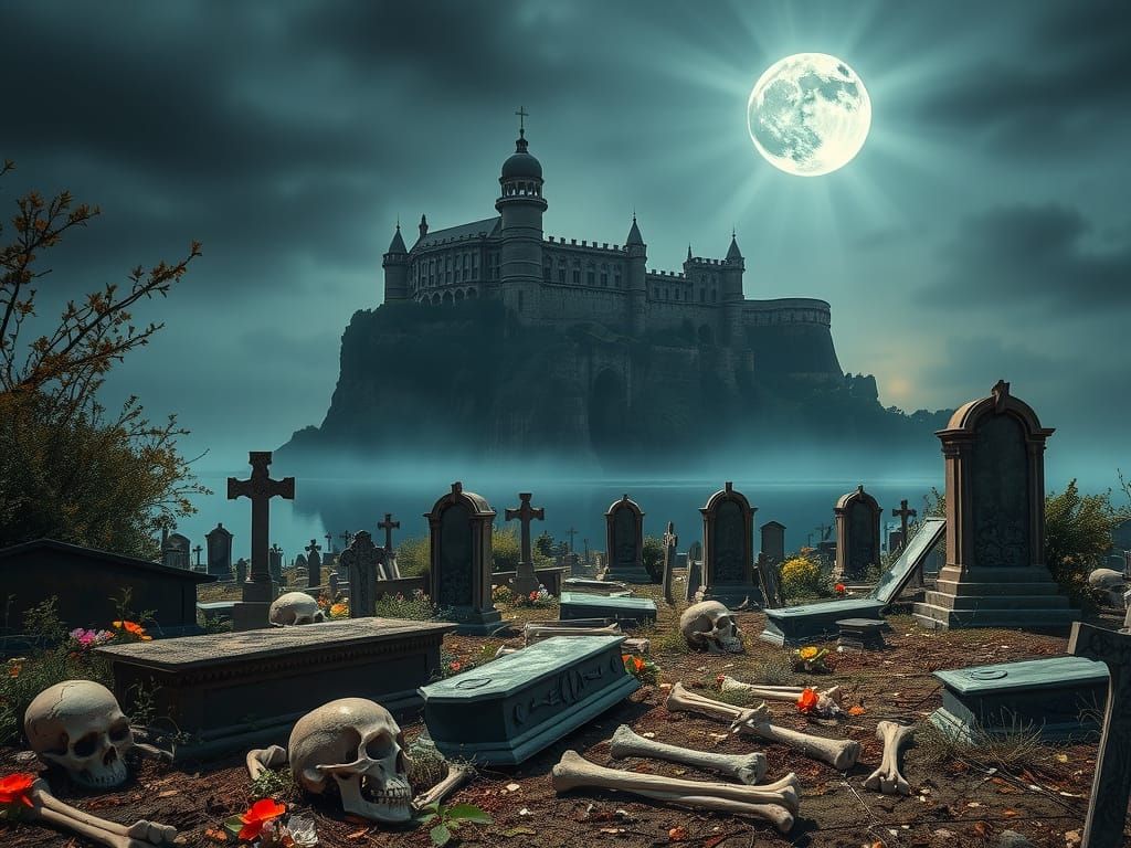 The forgotten cemetery. - The forgotten cemetery.