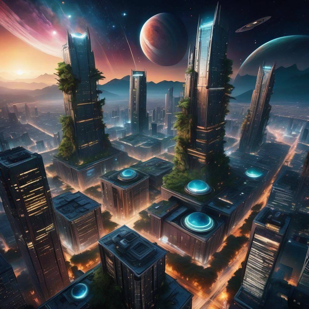 Bird's Eye View - AI Generated Artwork - NightCafe Creator