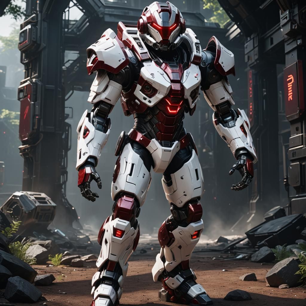 Cyber armor - AI Generated Artwork - NightCafe Creator