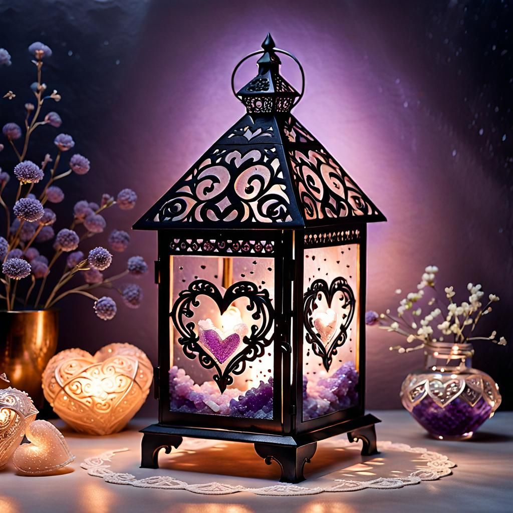HEART LANTERN - AI Generated Artwork - NightCafe Creator