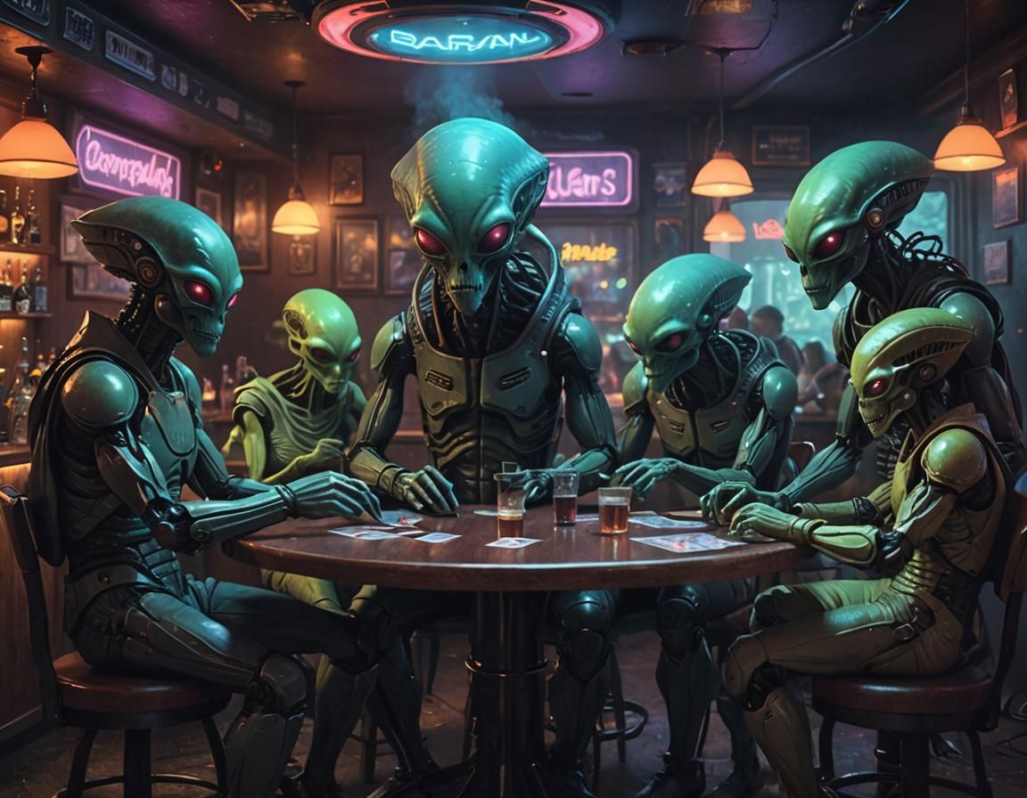 The Card Game - AI Generated Artwork - NightCafe Creator