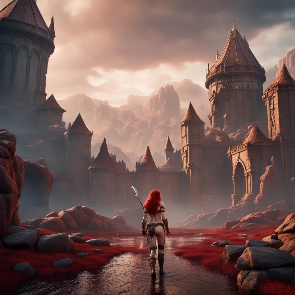 Do you like Red Sonja? - AI Generated Artwork - NightCafe Creator