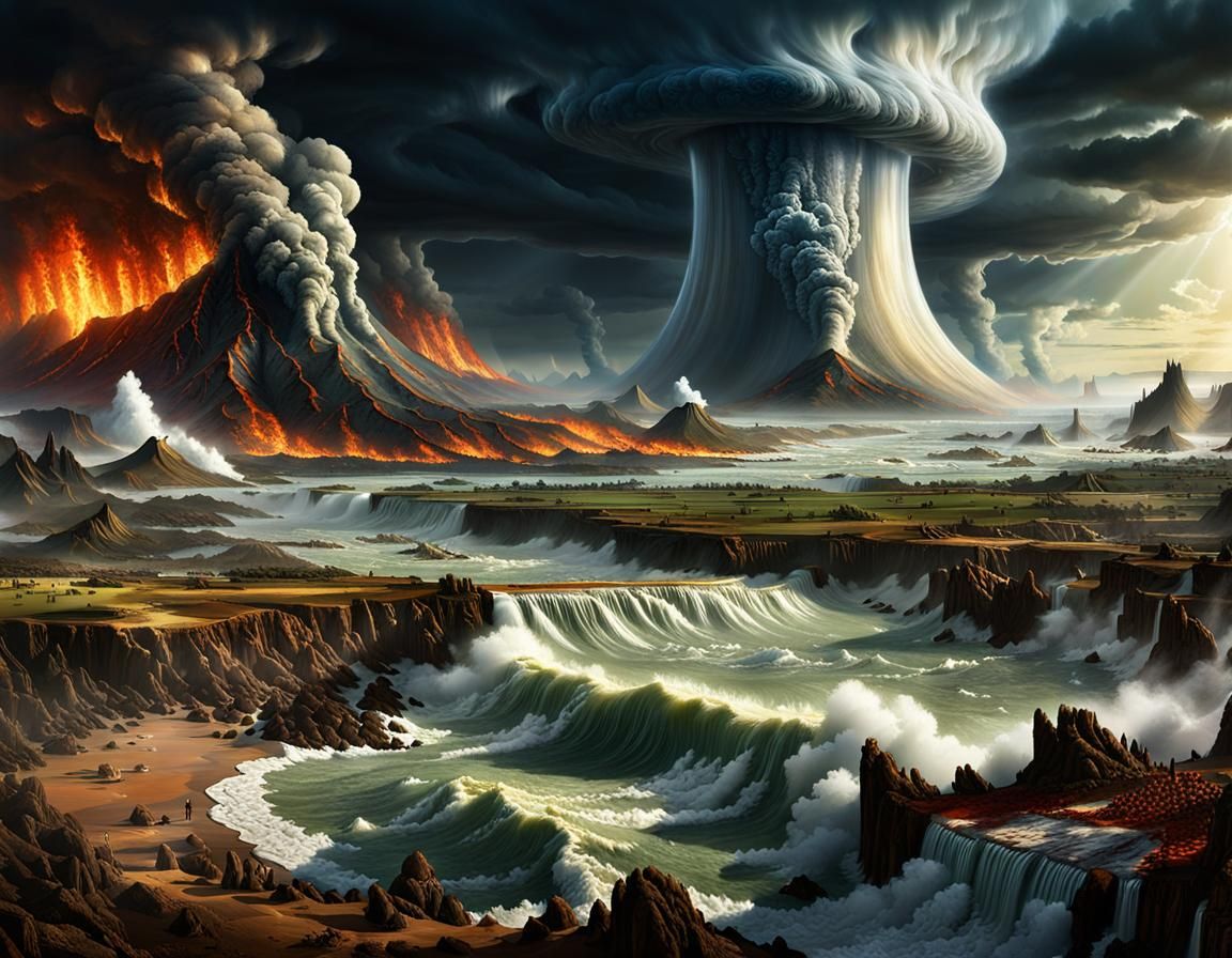 Nature's Fury Fff - AI Generated Artwork - NightCafe Creator