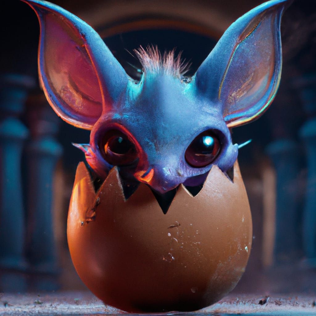 Egg-vampire - AI Generated Artwork - NightCafe Creator