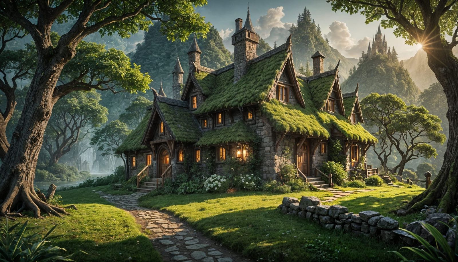 the old house in the country - Whimsical Elven Cottage in En...