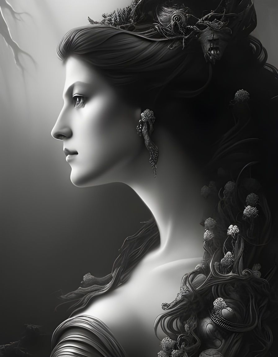 Lady - AI Generated Artwork - NightCafe Creator