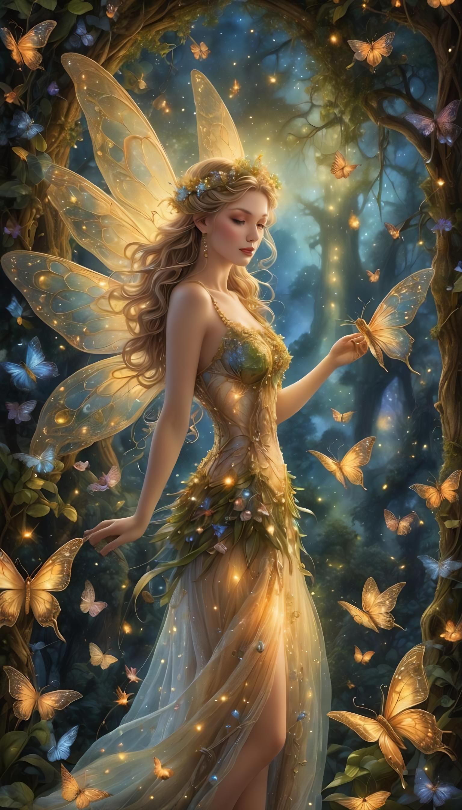 DC: Fairy Grotto - AI Generated Artwork - NightCafe Creator