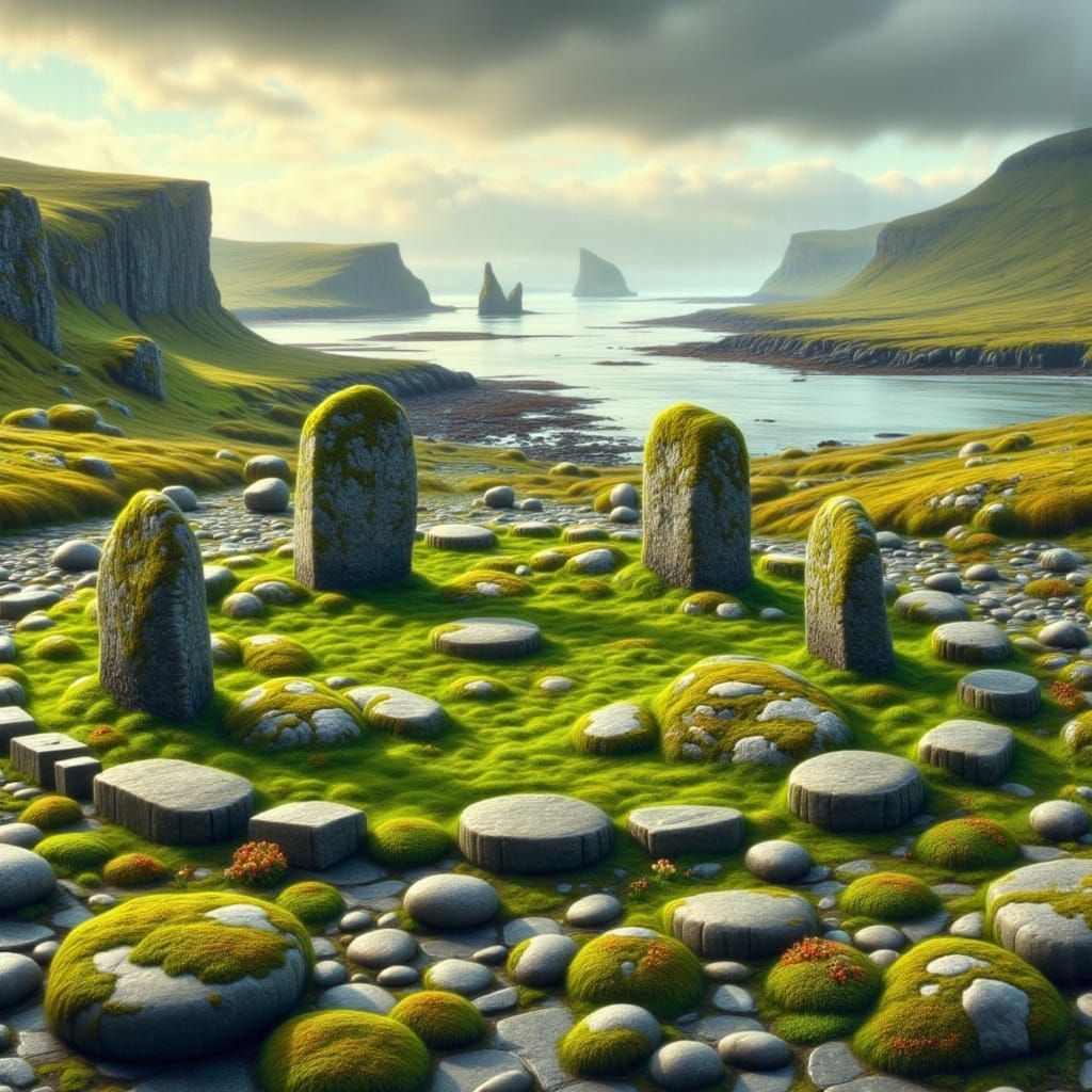 Magic stone circle - Magic stone circle