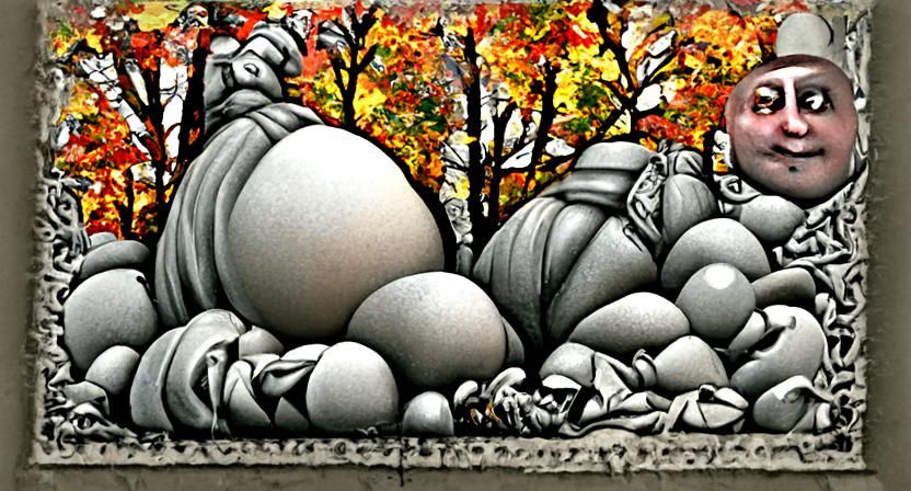 Python's Humpty Dumpty - AI Generated Artwork - NightCafe Creator