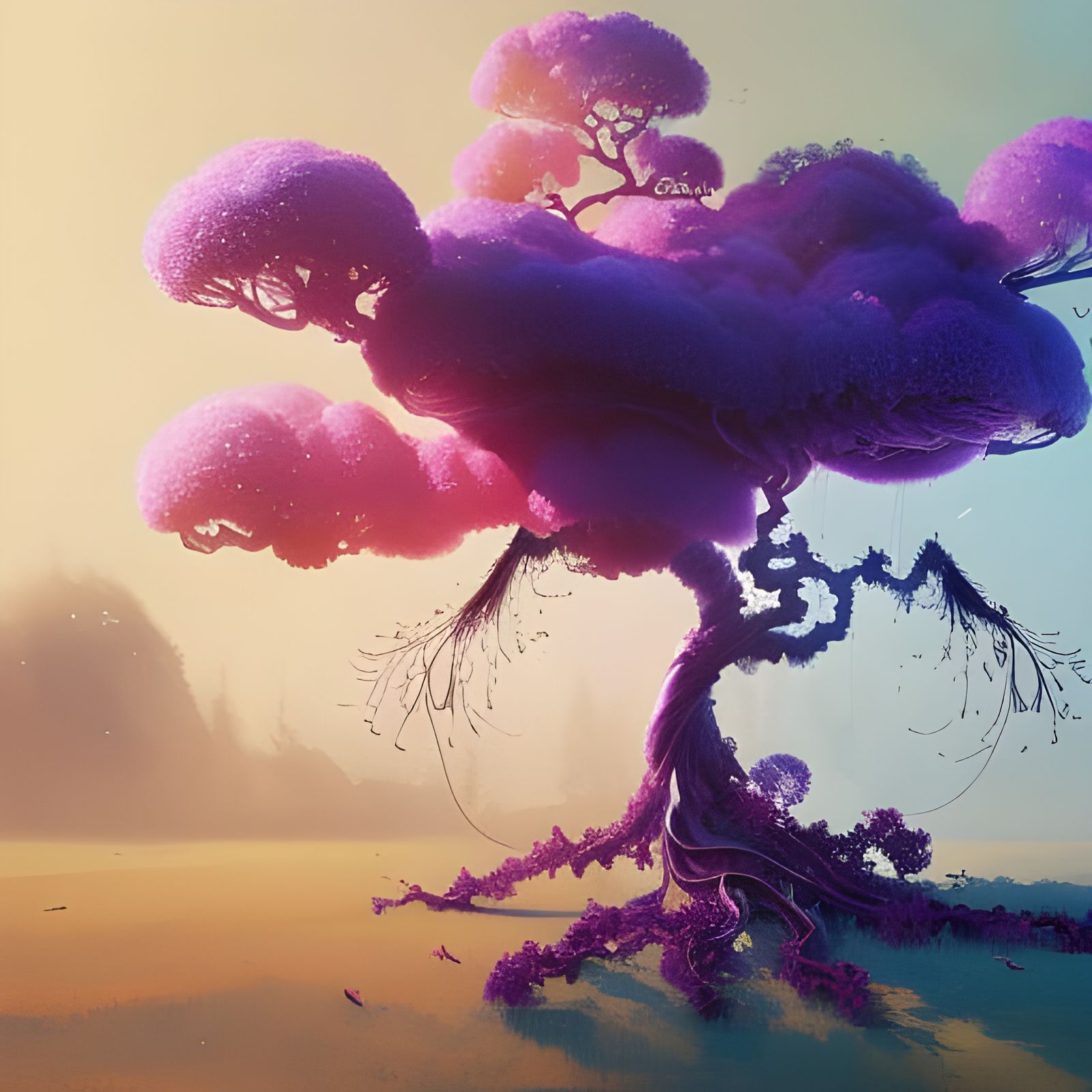 Synapse tree - AI Generated Artwork - NightCafe Creator