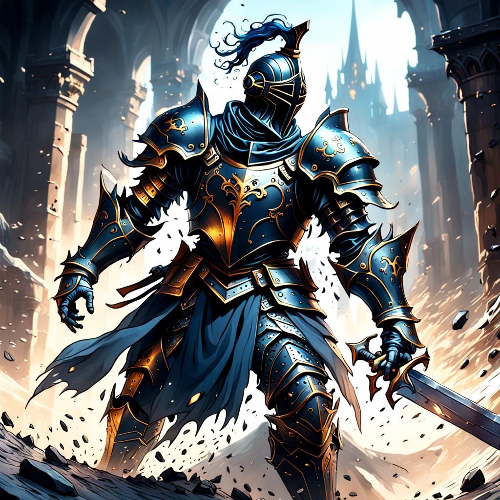 Cool knight - AI Generated Artwork - NightCafe Creator