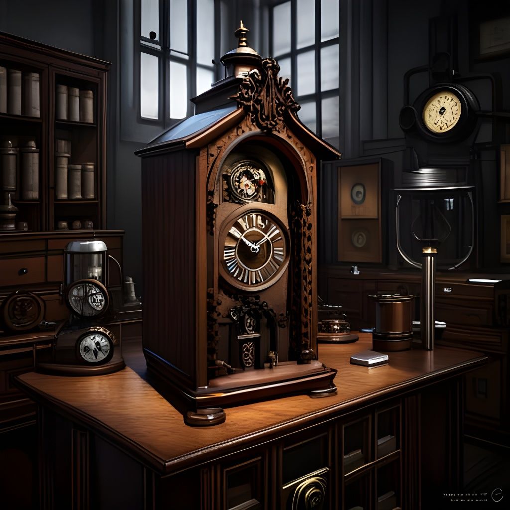 Custom Futuristic dystopian clocks / challenge outtakes - AI Generated ...