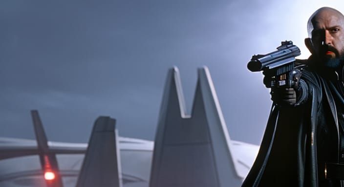 "They jumped a shuttle Off-world,...." #4 - AI Generated Artwork ...