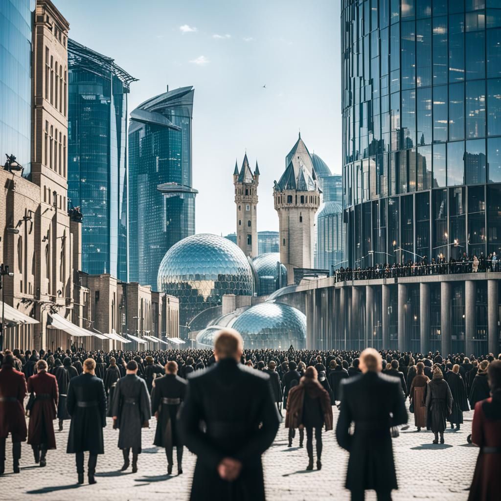 Modern King's Landing - AI Generated Artwork - NightCafe Creator