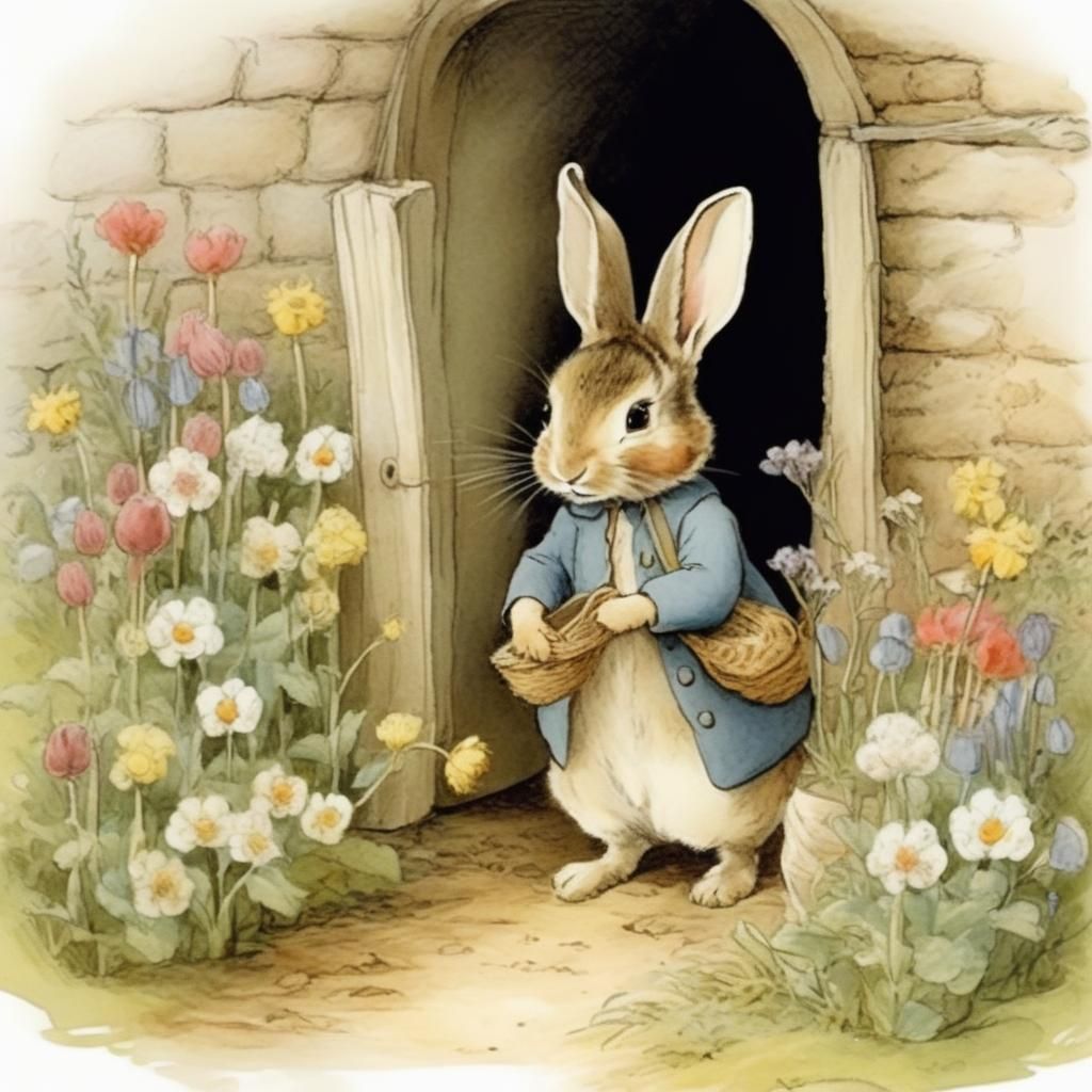 Peter Rabbit - AI Generated Artwork - NightCafe Creator