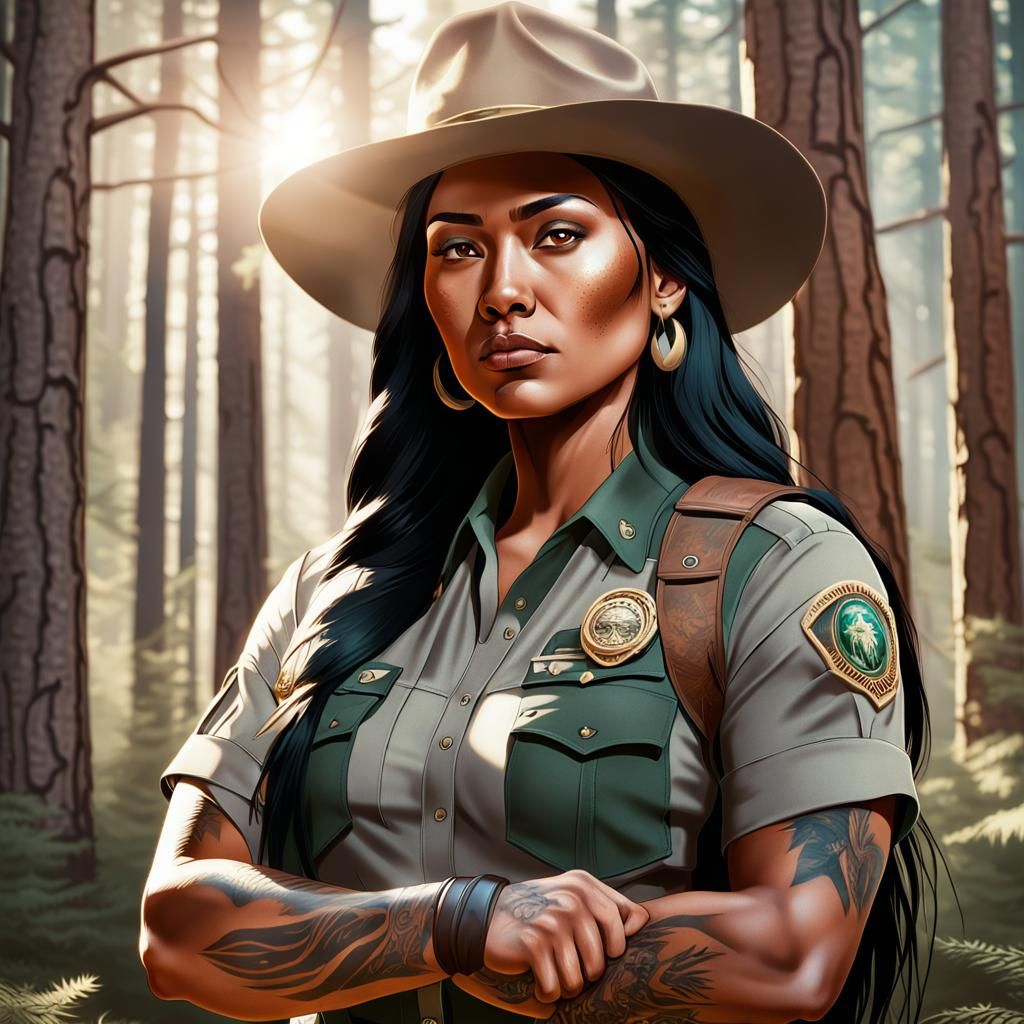 Park Ranger - AI Generated Artwork - NightCafe Creator