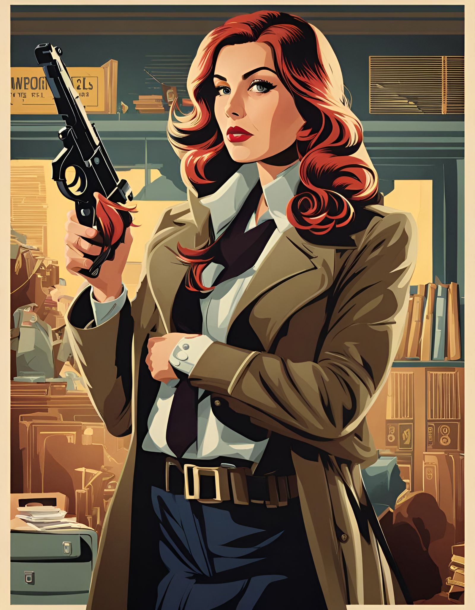 Detective - AI Generated Artwork - NightCafe Creator