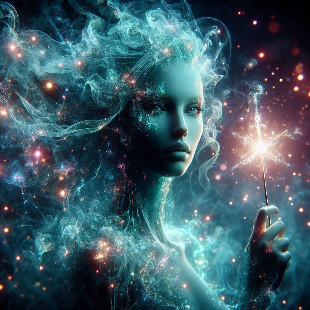 Ethereal Magic Goddess - AI Generated Artwork - NightCafe Creator
