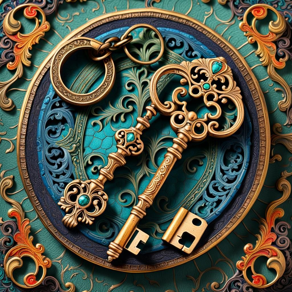 18th century key - AI Generated Artwork - NightCafe Creator