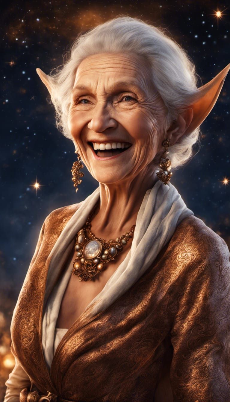 Elfin Portrait - AI Generated Artwork - NightCafe Creator