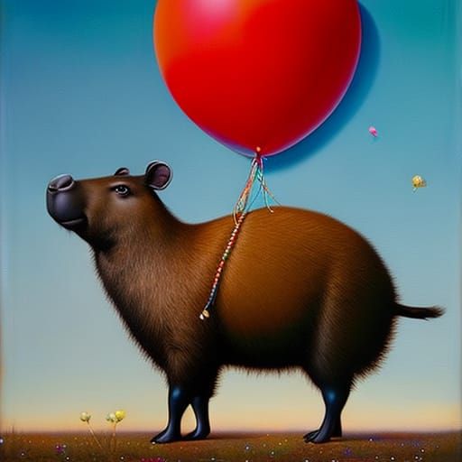 Capybaras: The Keanu Reeves' of the animal kingdom - AI Generated ...