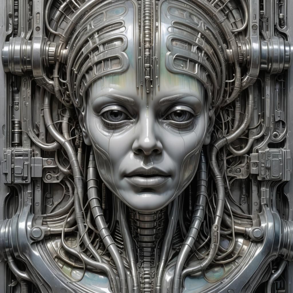 Alien AI Mother - AI Generated Artwork - NightCafe Creator