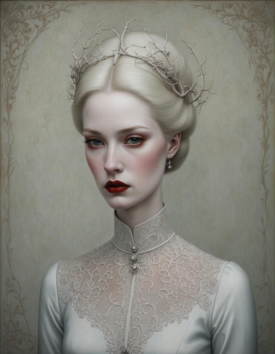 woman portrait - AI Generated Artwork - NightCafe Creator