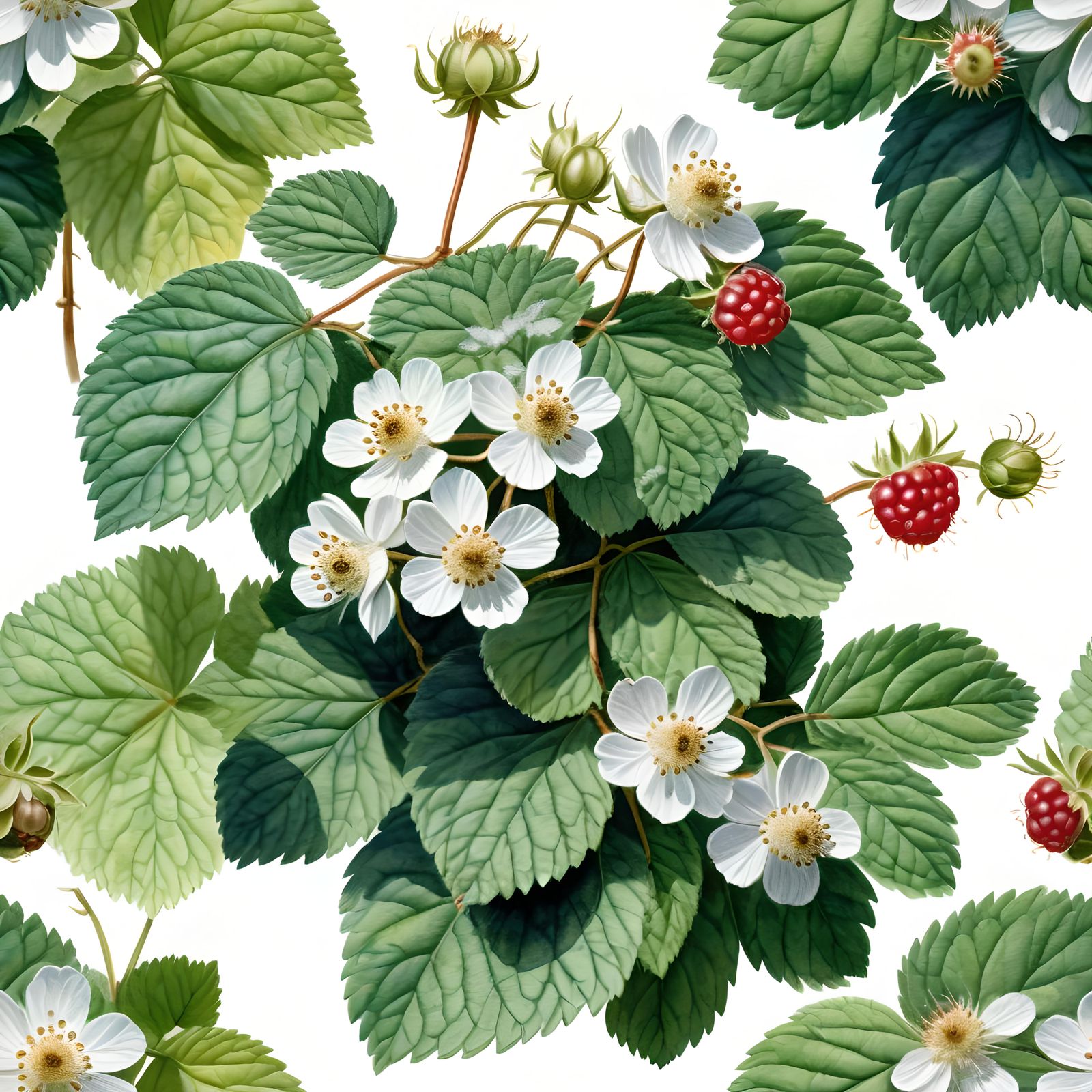 Raspberries II - AI Generated Artwork - NightCafe Creator