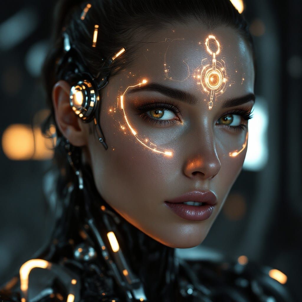 Android Cyborg Woman - Android Cyborg Woman